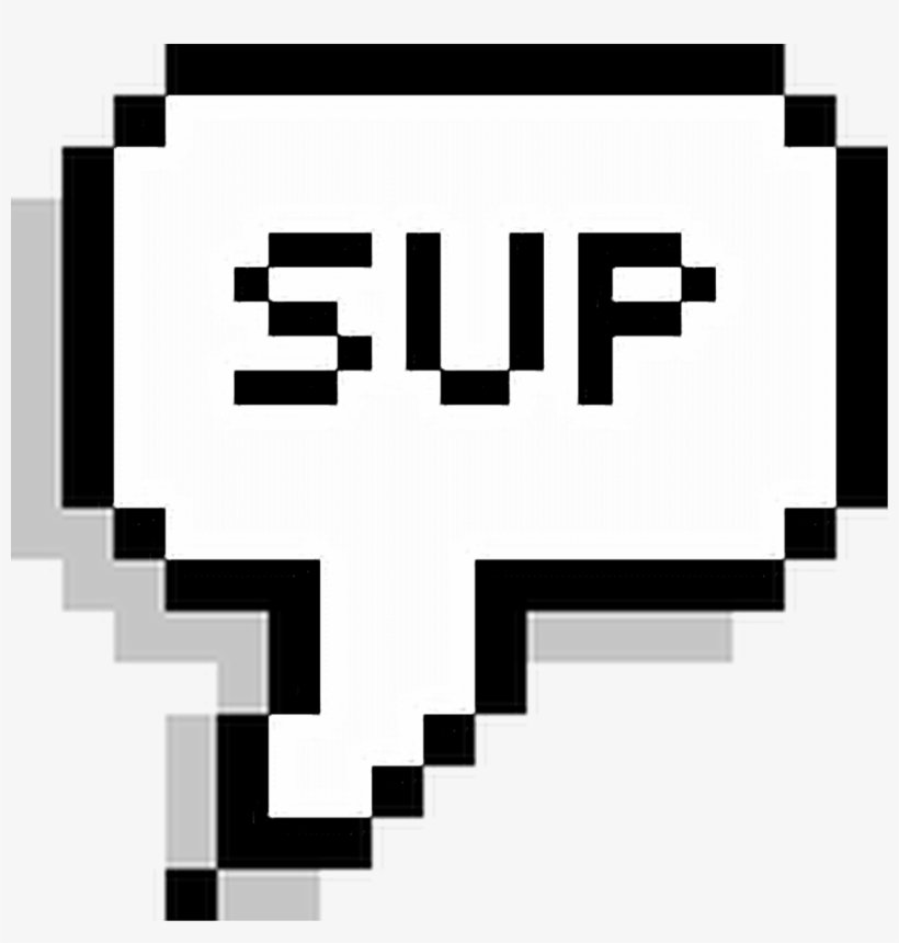 Sup Speech Bubble Sup Speechbubble Freetoedit - Suga Speech Bubble Png ...