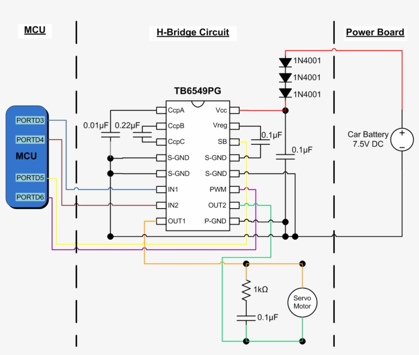 H-bridge Circuit - H Bridge Ic Circuit - Free Transparent PNG Download ...