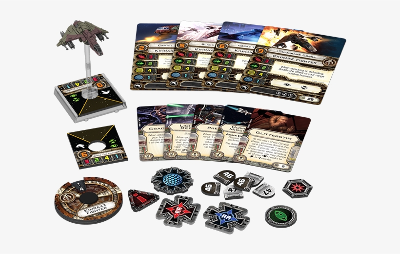 Fantasy Flight Games Star Wars X-wing: Kihraxz Fighter - Free ...