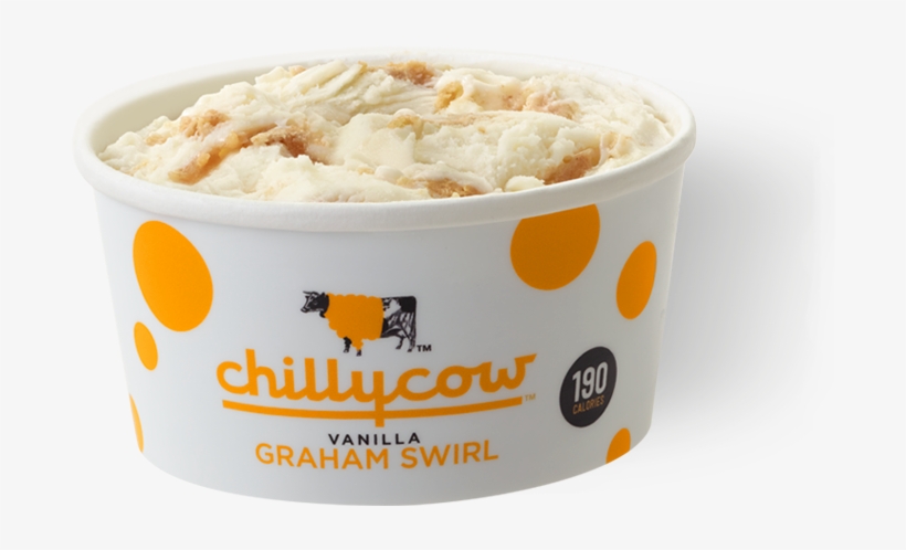 vanilla Graham - Chilly Cow Ice Cream - Free Transparent PNG Download ...