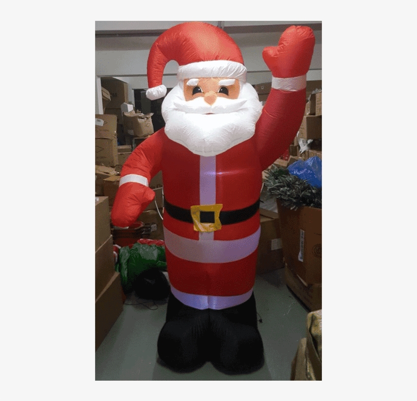 Home / Christmas Decoration / 6 Feet Christmas Santa - Free Transparent ...