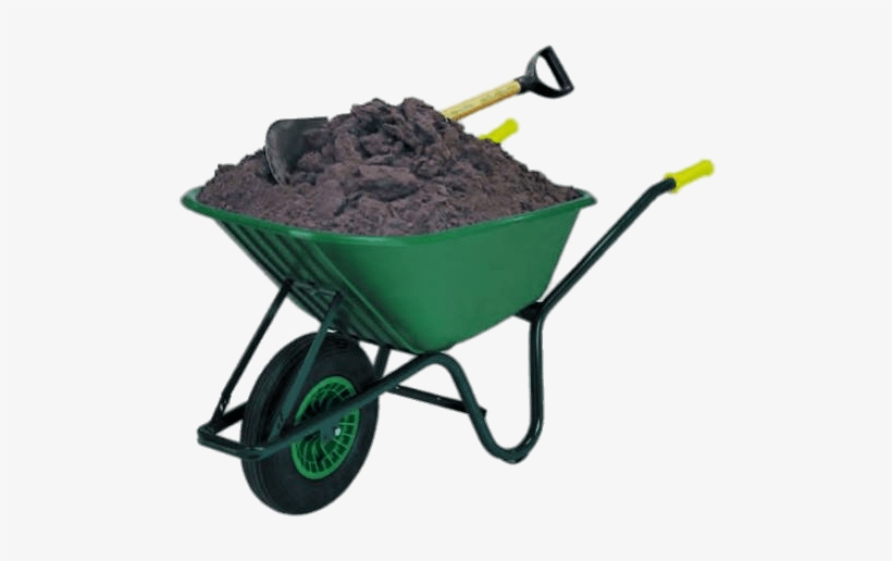 Wheelbarrow Filled With Dirt Png - Fort Wheelbarrow - Free Transparent ...