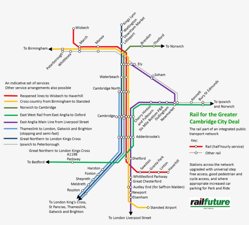 Proposed Rail Network - Map - Free Transparent PNG Download - PNGkey