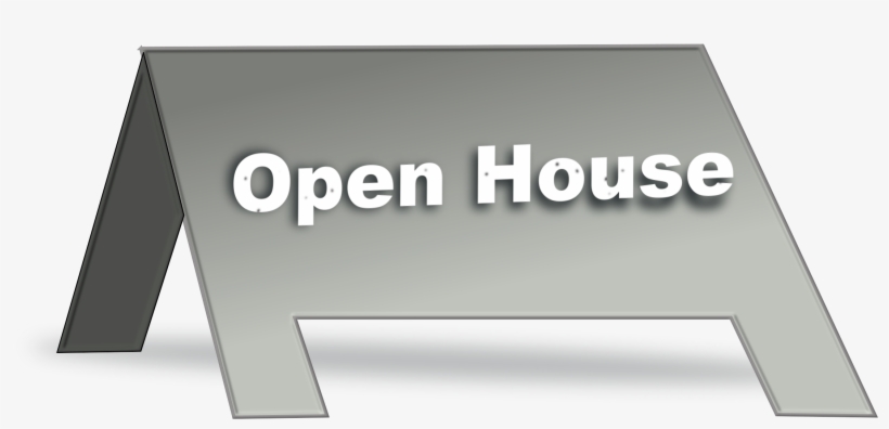 This Free Icons Png Design Of Open House Signage - Free Transparent PNG ...