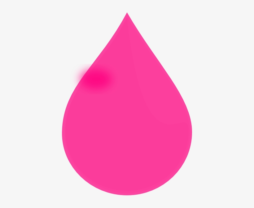 Free Pink Raindrop Clipart - Droplet Pink Png - Free Transparent PNG ...