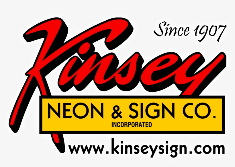 Kinsey Neon & Sign - Kinsey Crane & Sign Co - Free Transparent PNG ...