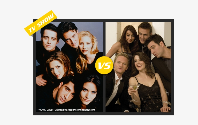 Friends Vs Himym - Himym Vs Friends - Free Transparent PNG Download ...