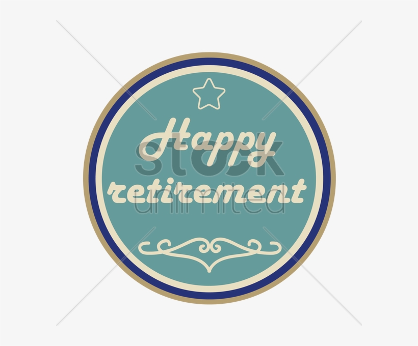 Happy Retirement Label V矢量图形 - Wish - Free Transparent PNG Download ...