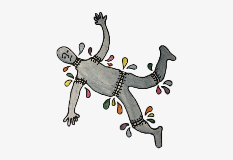 Falling Apart At The Seams - Cartoon - Free Transparent PNG Download ...