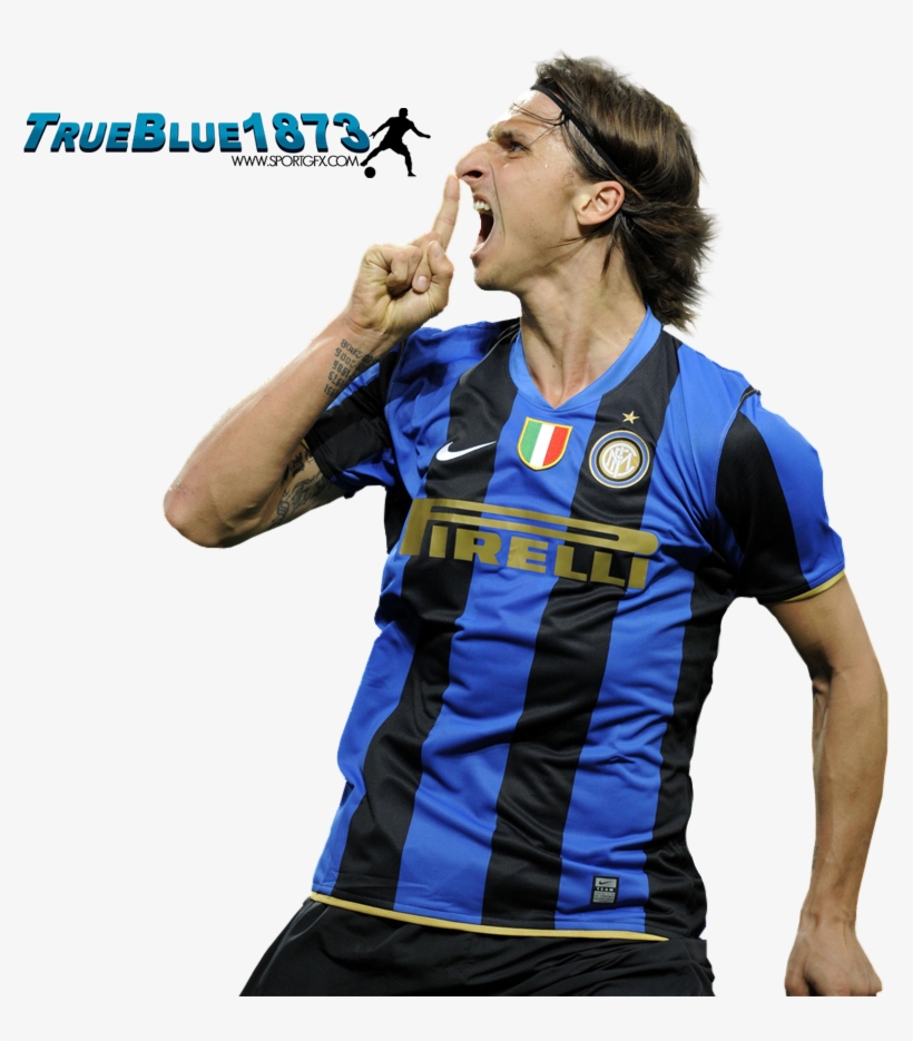 Zlatan Ibrahimovic Inter Milan - Football Photo - Zlatan Ibrahimovic Of ...