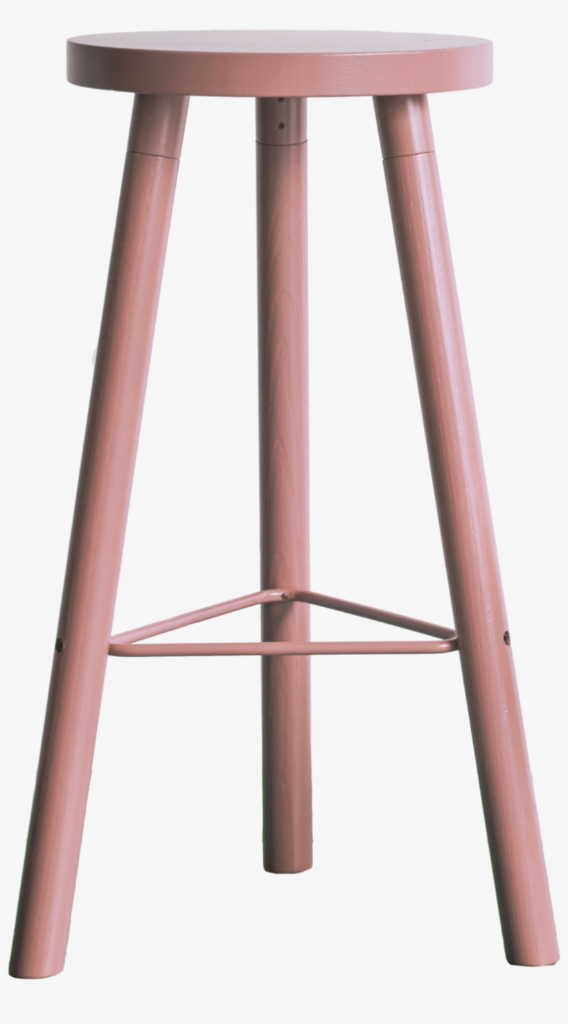 Dusty Pink Partridge Colour Block Bar Stool - Bar Stool - Free ...