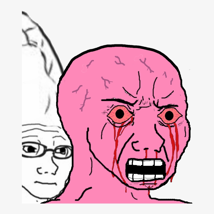 8990551 - >> - Pink Wojak - Free Transparent PNG Download - PNGkey