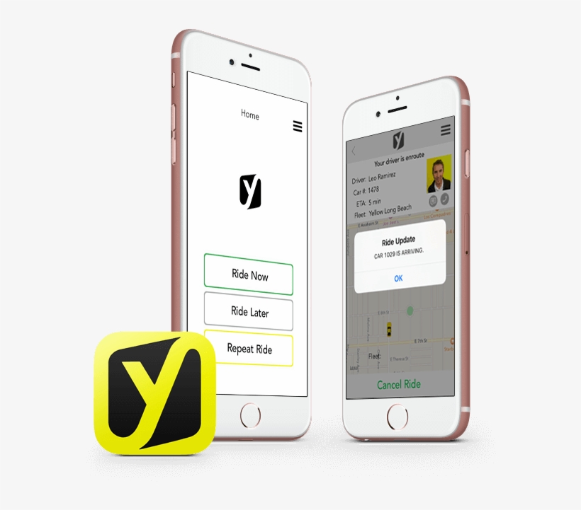 Rideyellow App Logo - Ride Yellow App - Free Transparent PNG Download ...