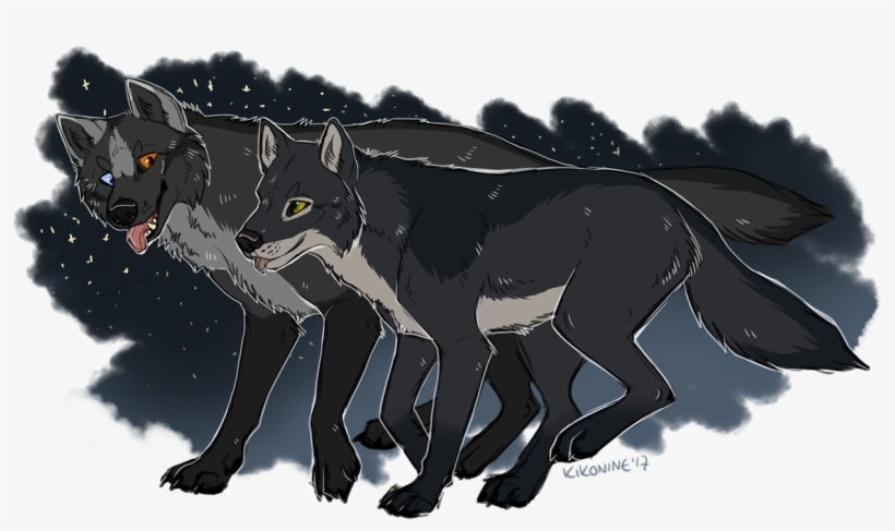 Star Wolves - Illustration - Free Transparent PNG Download - PNGkey