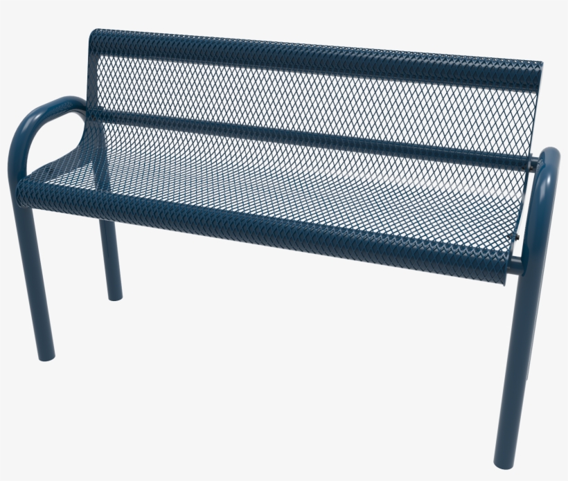 4' Lexington Mod Bench With Back - Free Transparent PNG Download - PNGkey