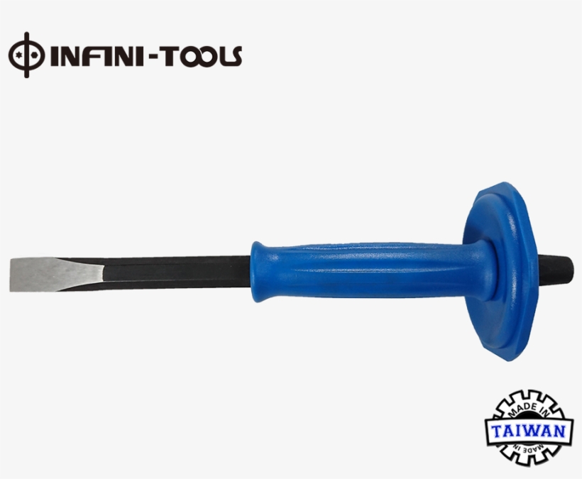 Flat Cold Chisel 19mm Hex Shank With Hand Grip - Rubber With Aluminium ...