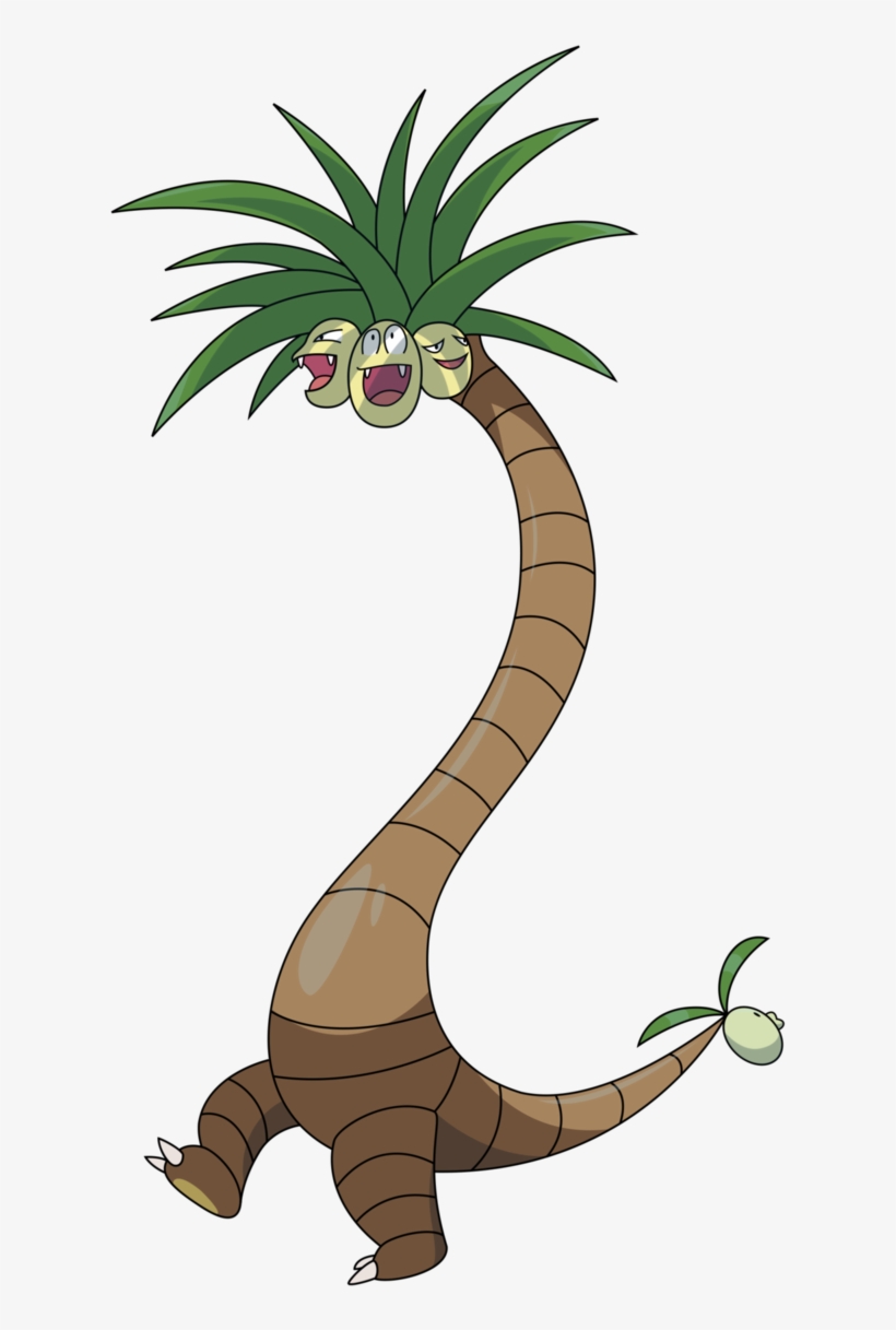 Exeggutor Alola Png - Free Transparent PNG Download - PNGkey