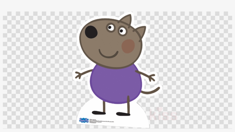 Danny Dog From Peppa Pig Clipart George Pig Grandpa - Peppa Danny Png ...