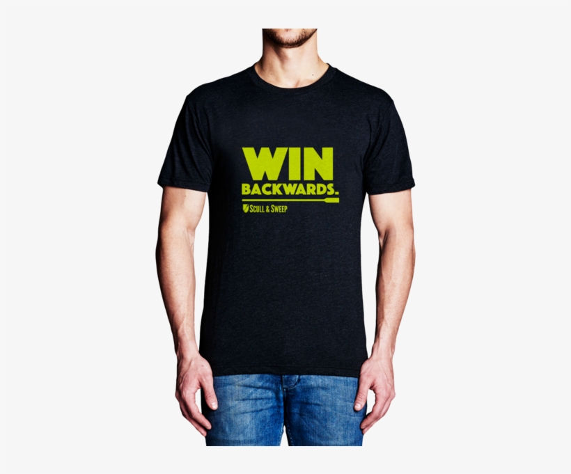 Mens Win Backwards T-shirt - American Fighter Shirt Red - Free ...