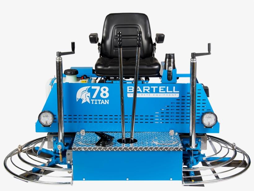 Bartell Global Ride-on Trowel Titan - Free Transparent PNG Download - PNGkey