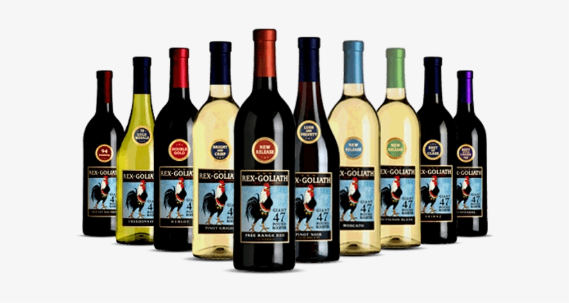 Rex Goliath - Hrm Rex Goliath Pinot Noir 2009 - Free Transparent PNG ...