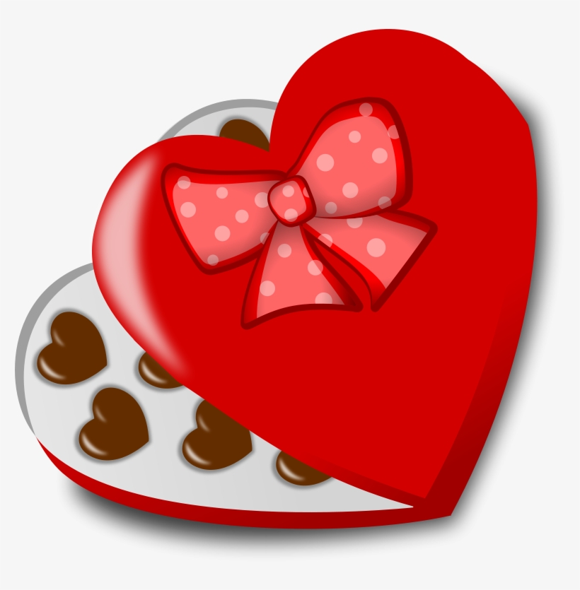 Box Of Chocolates Clip Art - Valentines Candy Clipart - Free ...