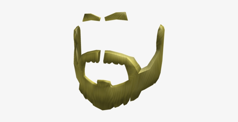 Daring Blonde Beard - Roblox Blonde Beard - Free Transparent PNG ...