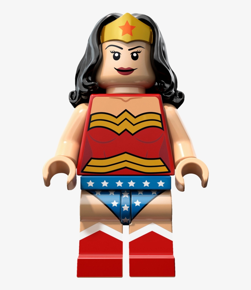 Lego 2012 Wonder Woman - Lego Super Hero - Free Transparent PNG ...