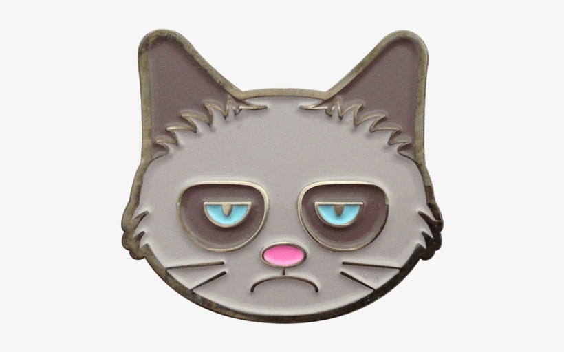 Grumpy Cat Ball Marker & Hat Clip - Readygolf - Grumpy Cat Ball Marker ...