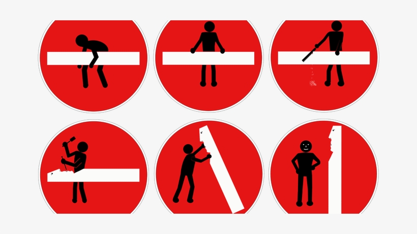 Stick Figure 1097163 1280 - Traffic Sign - Free Transparent PNG ...