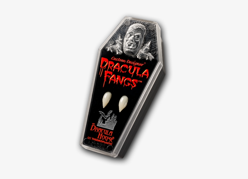 Dracula Fangs Clamshell - Foothills Creations Ltd Dracula Fangs - Free ...