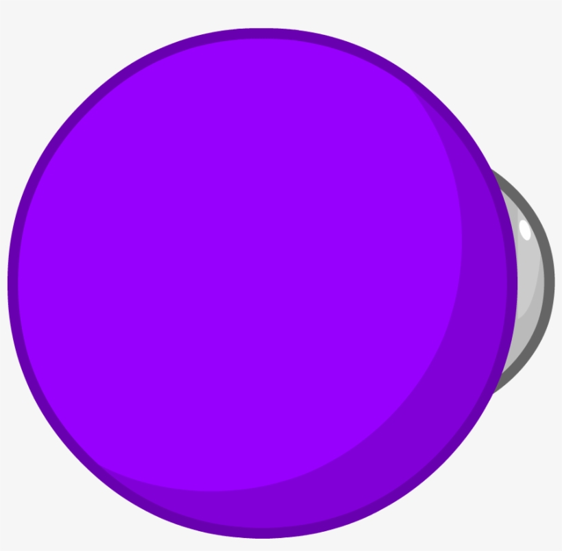 Purple Round Speaker - Bfdi Circle Speaker Box - Free Transparent PNG ...