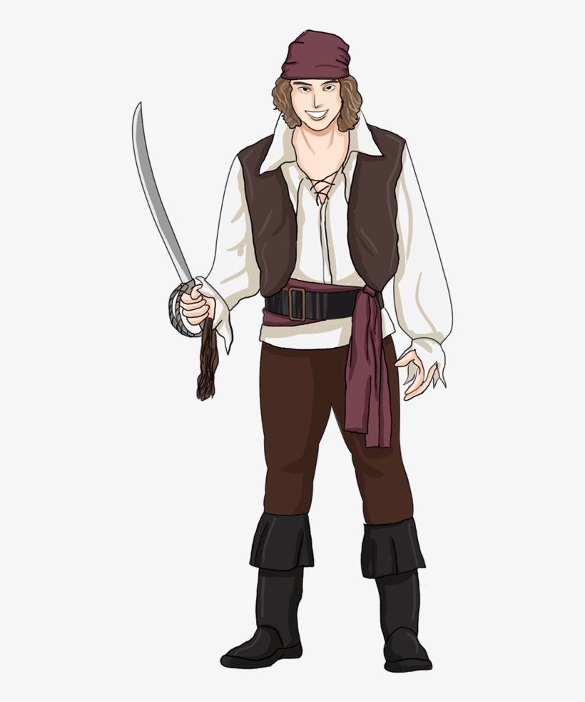 Pirate Clip Art Animated Free Clipart Image - Rogue Pirate Costume ...