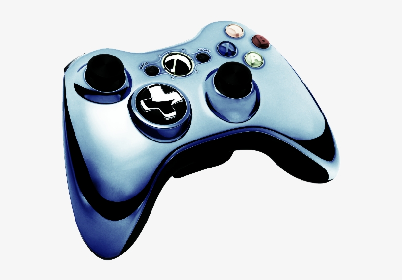Official Xbox 360 Wireless Controller Chrome Blue (xbox - Free ...
