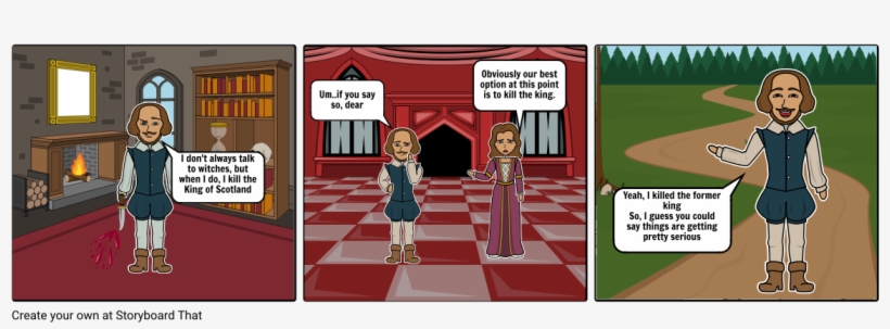 Macbeth Portfolio Cartoon - Cartoon - Free Transparent PNG Download ...