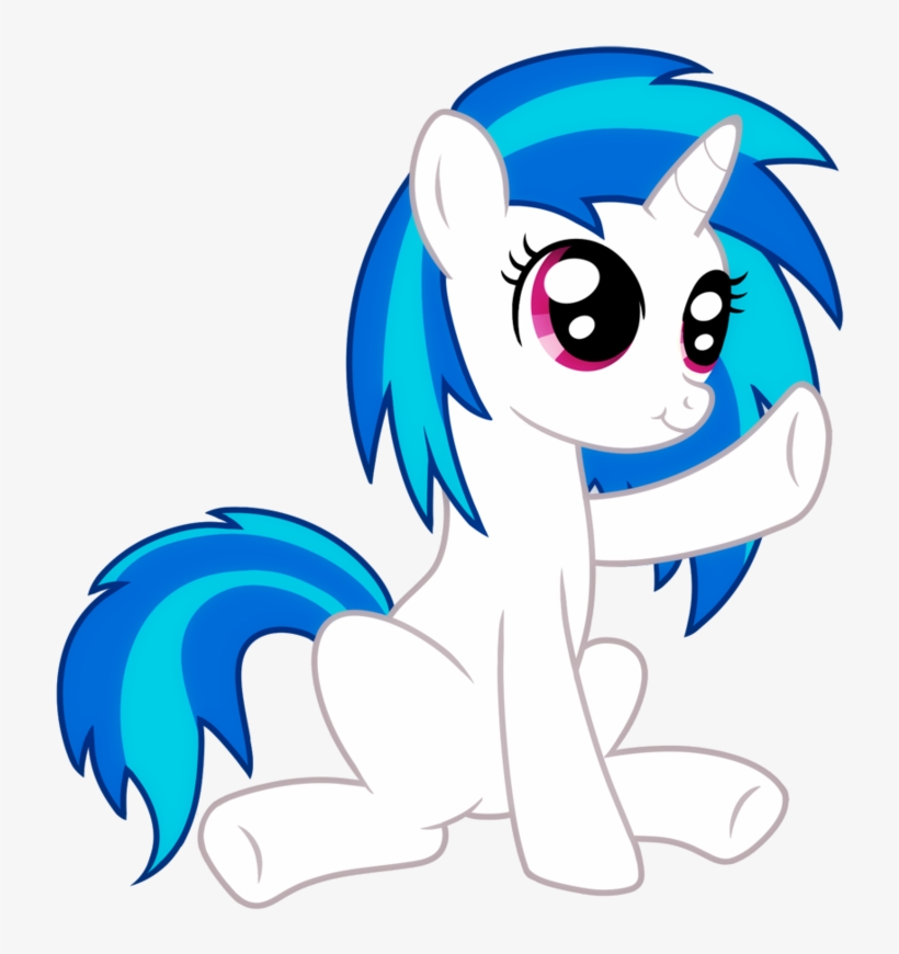 , Vinyl Scratch By Vanillecream-d59g1lh ) - Cartoon - Free Transparent ...