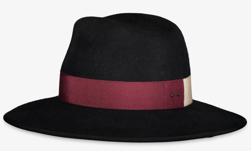 Christopher Rabbit Felt Hat Black - Free Transparent PNG Download - PNGkey