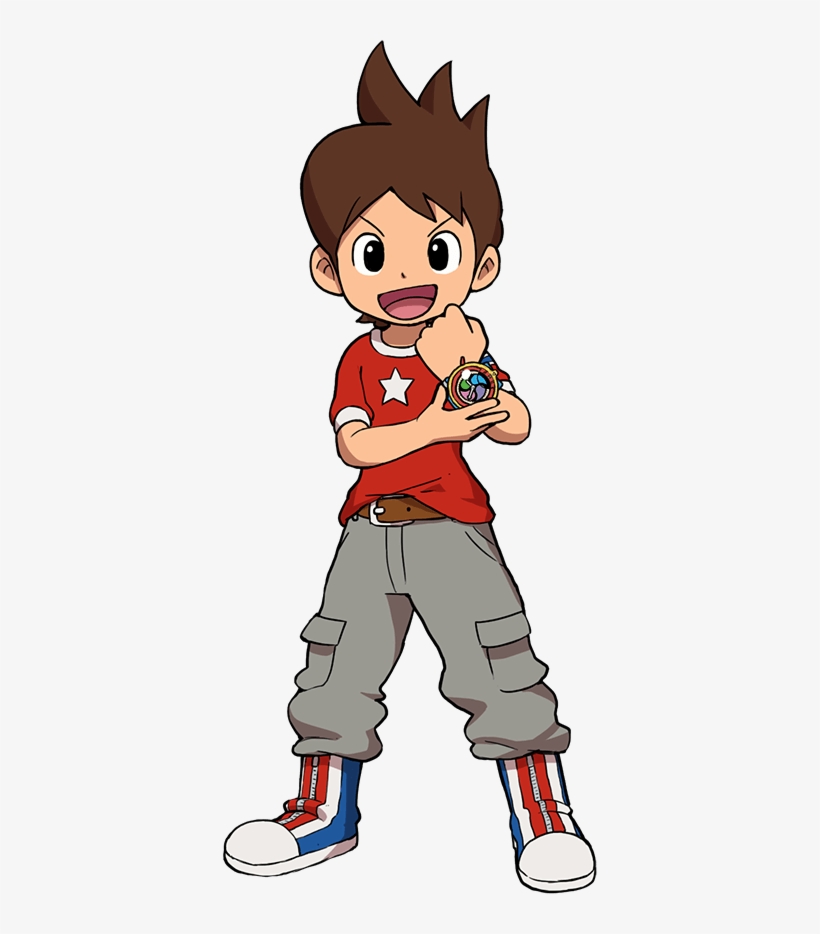 Nate Adams - Anime Yo Kai Watch - Free Transparent PNG Download - PNGkey