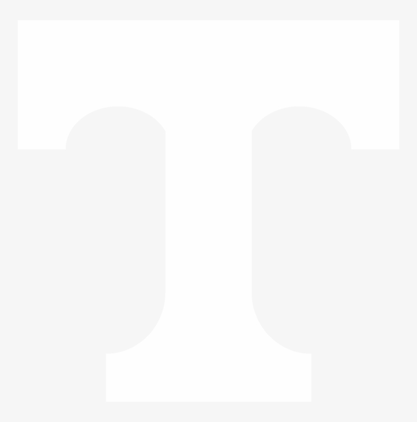 Image - University Of Tennessee White Logo - Free Transparent PNG ...