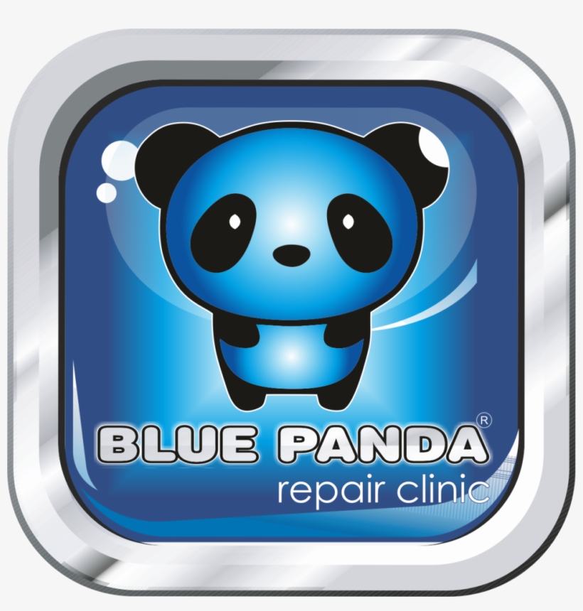 Blue Panda Logo New - Cartoon - Free Transparent PNG Download - PNGkey