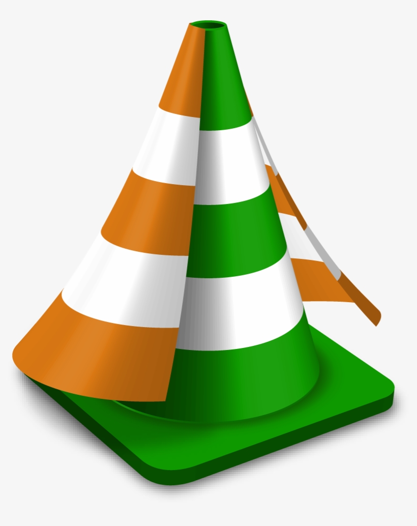 Interface Cone - Vlc Media Player Green - Free Transparent PNG Download ...