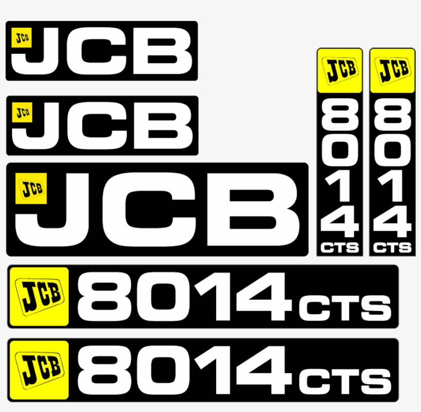 Jcb Decal Set All Things Equipment Png Komatsu Logo - Jcb Logo - Free ...