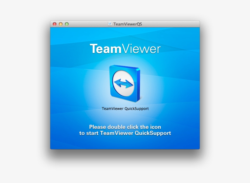 It Will Open Up The Teamviewer Portal - Teamviewer Quicksupport For Mac ...