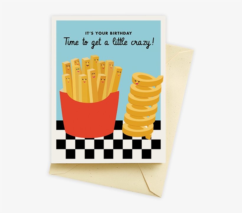 Curly Fry Card - Cartoon Curly Fry - Free Transparent PNG Download - PNGkey