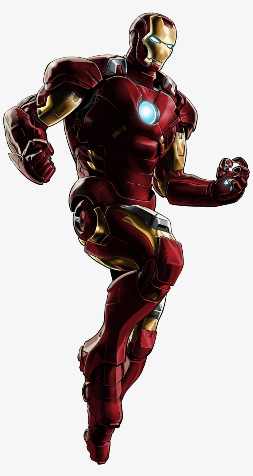 Iron Man White Background