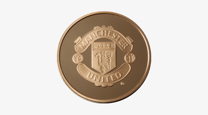 Manchester United 1/4oz Gold Medallion - Manchester United Gold Logo ...