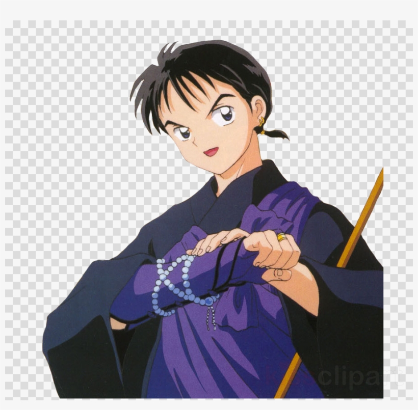 Inuyasha [book] Clipart Miroku Kagome Higurashi Shippo - Inuyasha Ani ...
