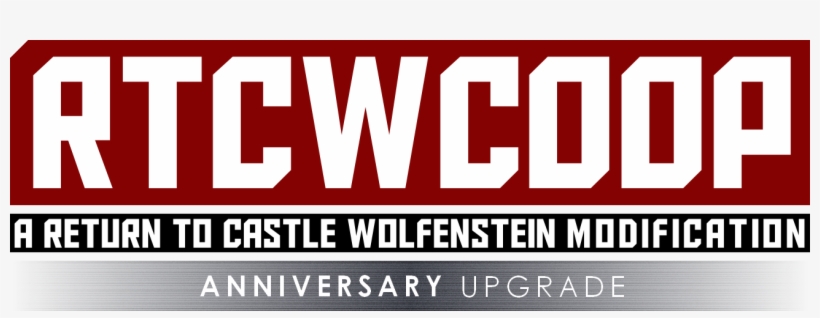 Anniversary Upgrade Is A Rtcwcoop Tribute Add On Patch, - Return To ...