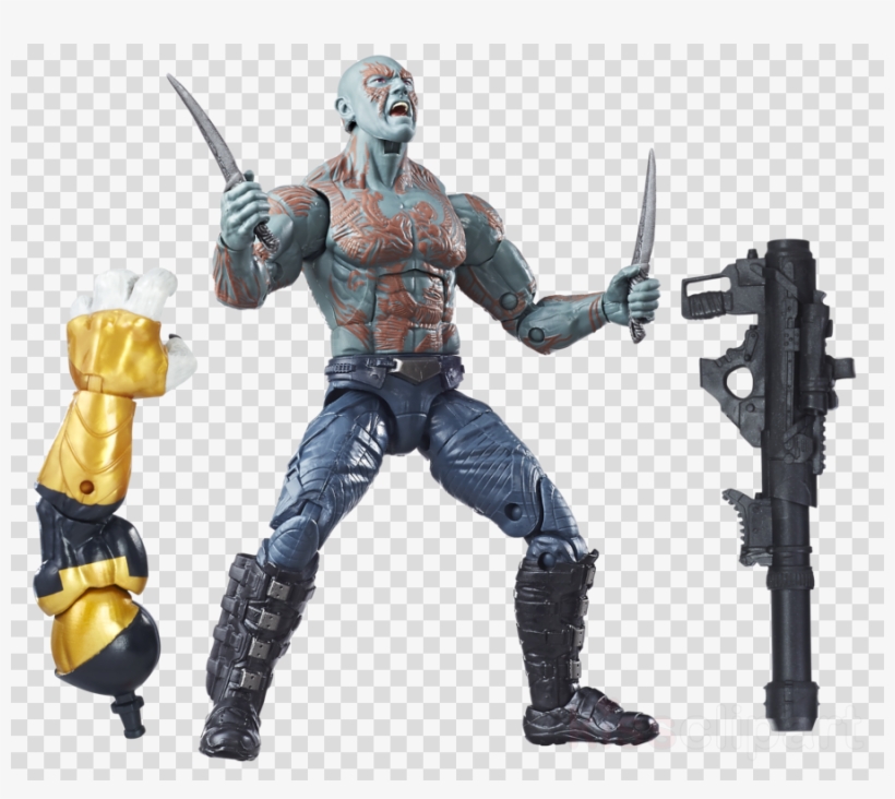 Drax Action Figure Clipart Drax The Destroyer Star-lord - Free ...
