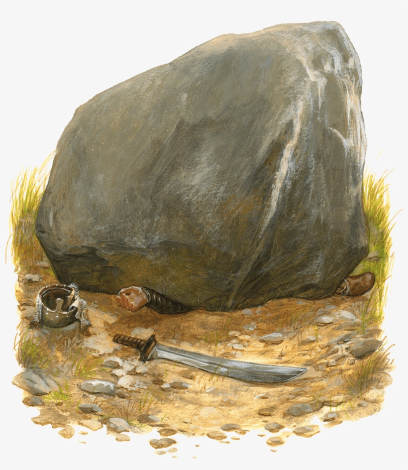 Most Giant Games Involve Rock Throwing - Illustration - Free ...